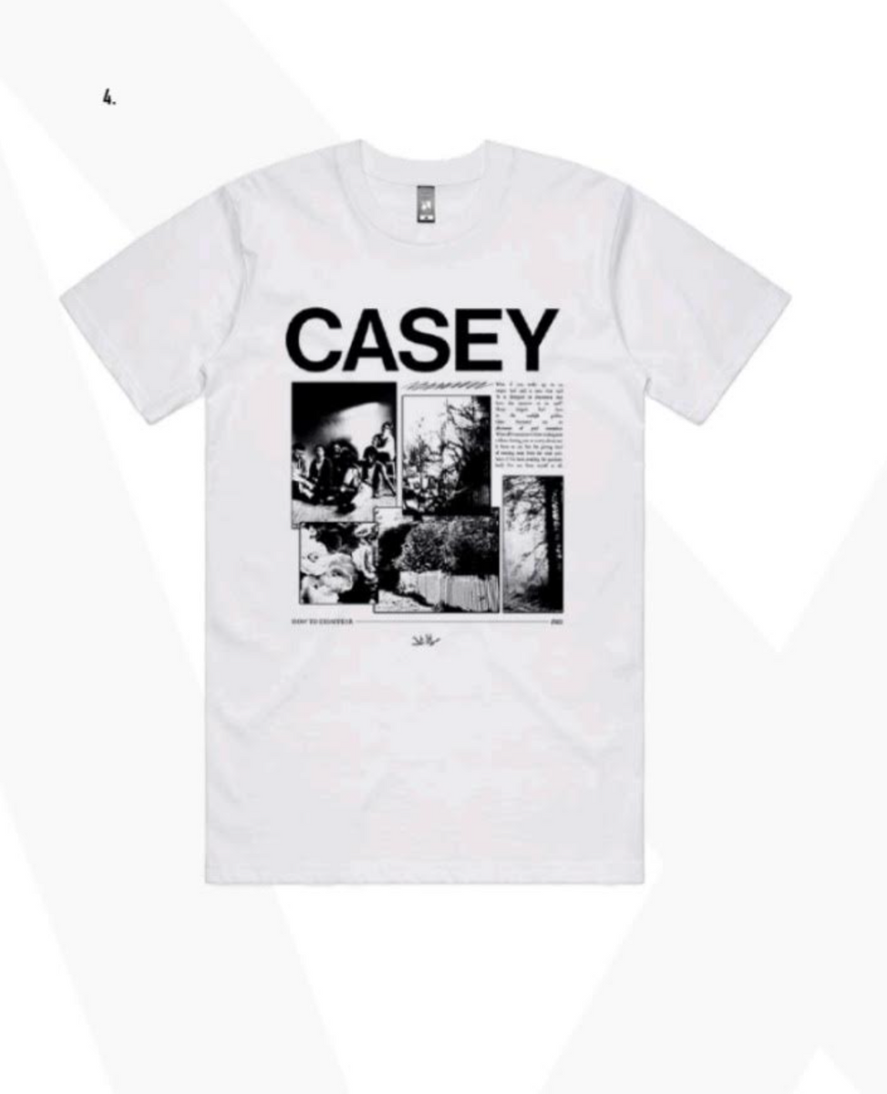 Casey - How To Disappear Album Tee – Greyscale Records